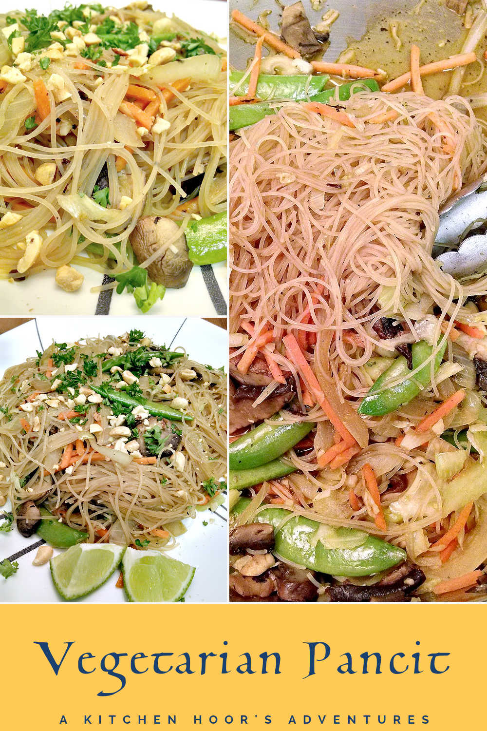 Vegetarian Pancit – Bring Gourmet to your Every Day - A Kitchen Hoor's ...