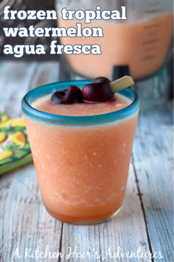 Frozen Tropical Watermelon Agua Fresca is Refreshingly Easy to Make ...